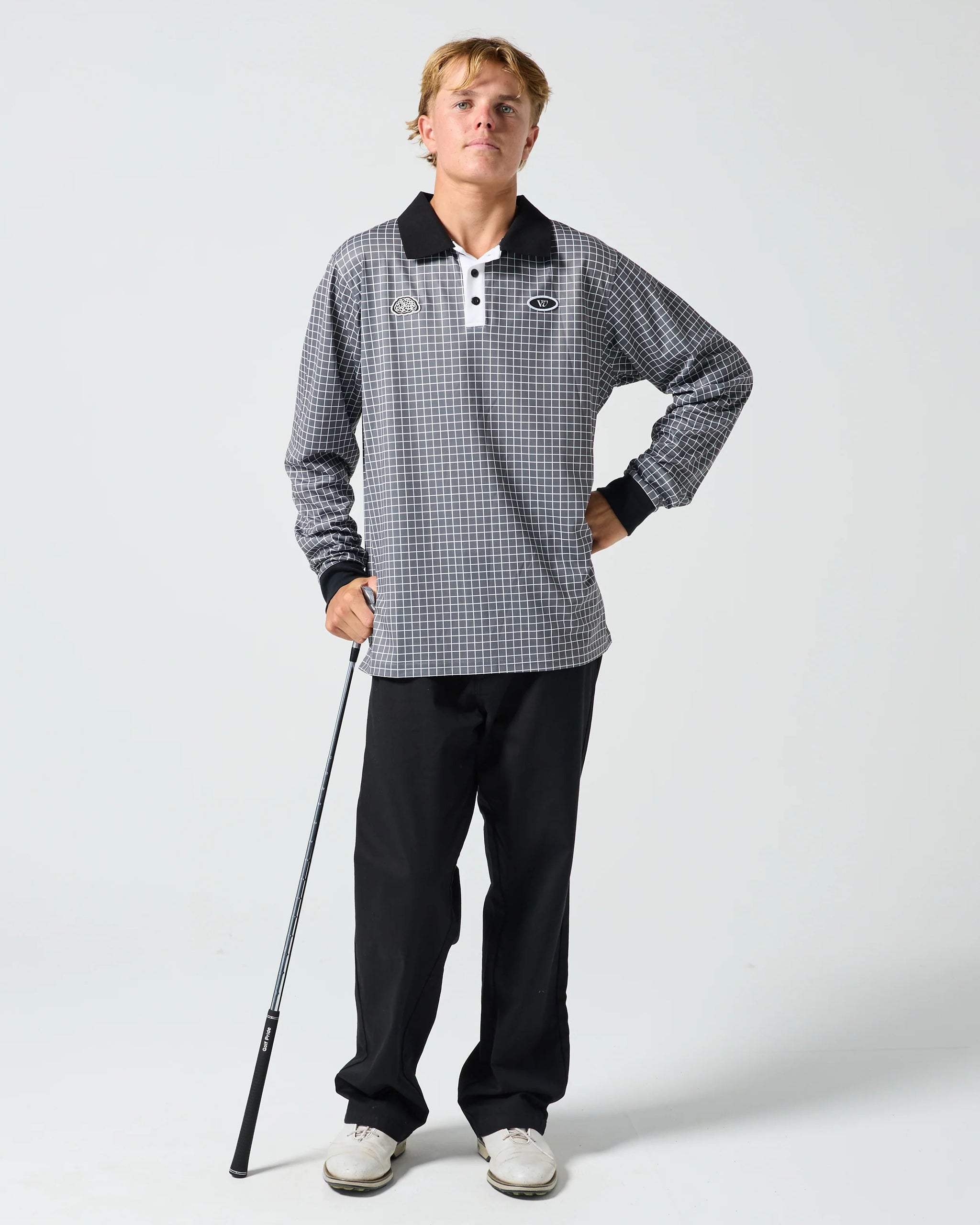 Choice Ls Polo -Black